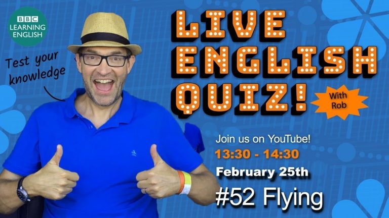 Live Friday Quiz #52 – Flying – SamSmithEnglish – English teaching for ...