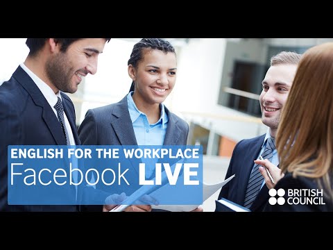 English for the Workplace LIVE – SamSmithEnglish – English teaching for ...