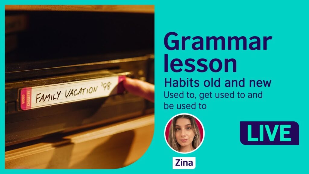 Grammar Lesson: Different uses of ‘used to’. – SamSmithEnglish ...